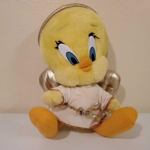 Ace Play-by-Play | Toys | Tweety Bird Angel Plush Looney Tunes 998 Ace ...